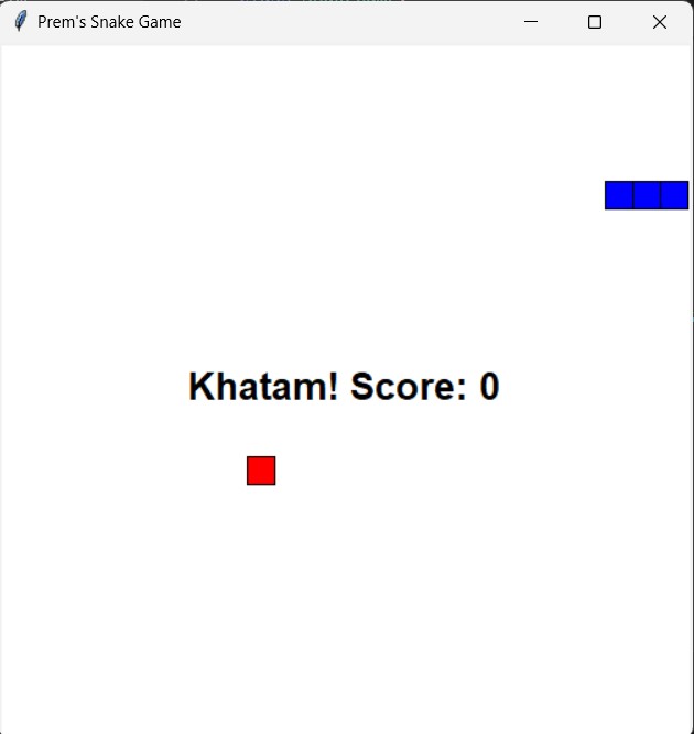 Snake Game 🐍🎮 | Snake-Game